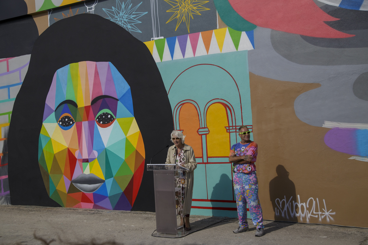 Teófila Martínez: “El mural de OKUDA SAN MIGUEL es solo el principio de ...